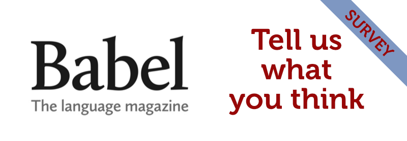 Babel Magazine | The magazine for lovers of languages and linguistics
